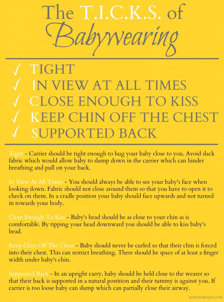 How to Use a Stretchy Wrap Safely - The Pistachio Project